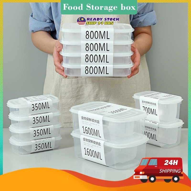 container food storage bekas peti sejuk bekas plastik bertutup freezer ...