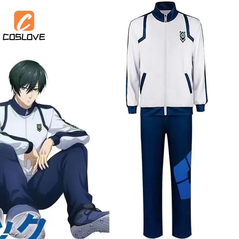 Anime BLUE LOCK Yoichi Isagi School Uniform Cosplay Clothing Suit for ...