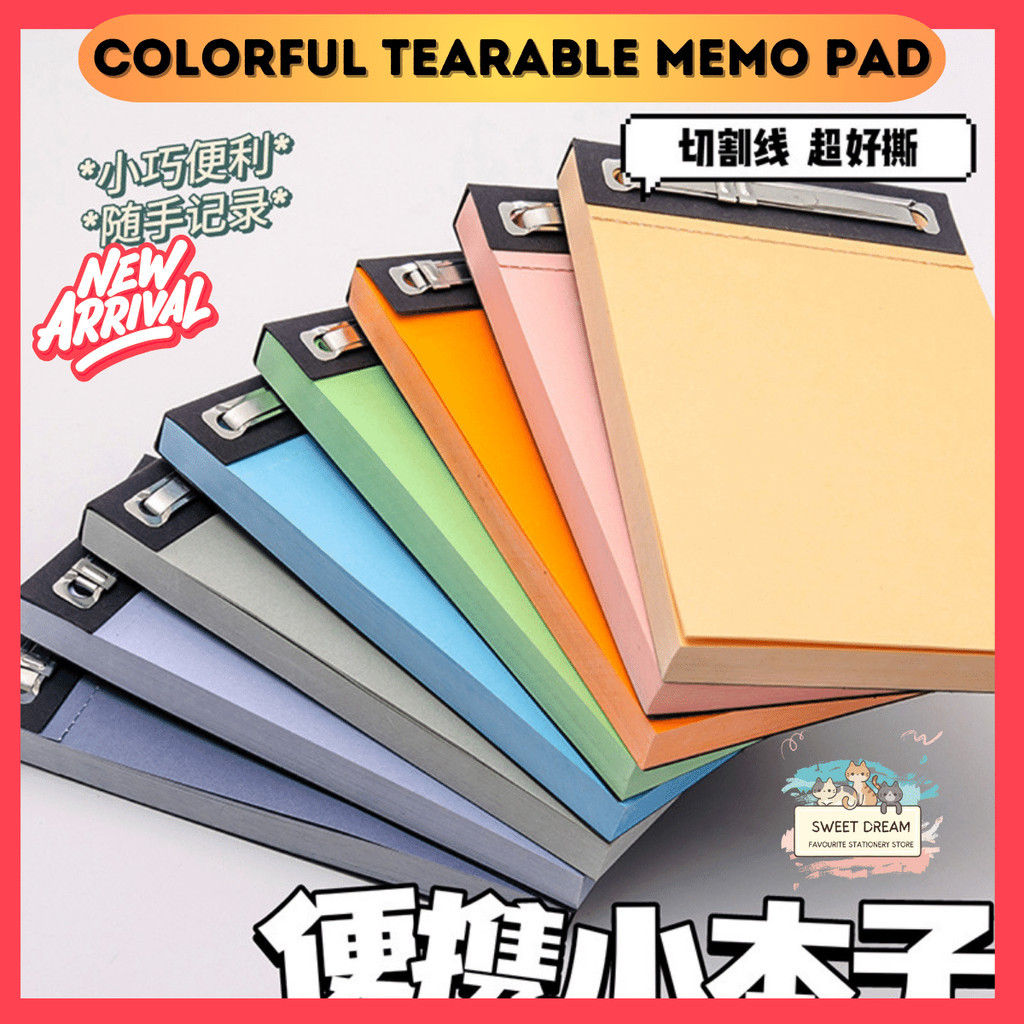 Mini Note Pad Multifunction Tear Off Note Pad Portable Daily Planner ...