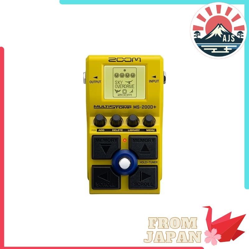 ZOOM Multi Stomp Box with 200 Drive Sounds released in 2024 MS-200D ...