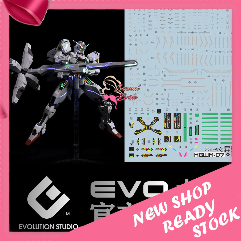 HG CALIBARN EVOLUTION MONSTER DECAL | Shopee Malaysia