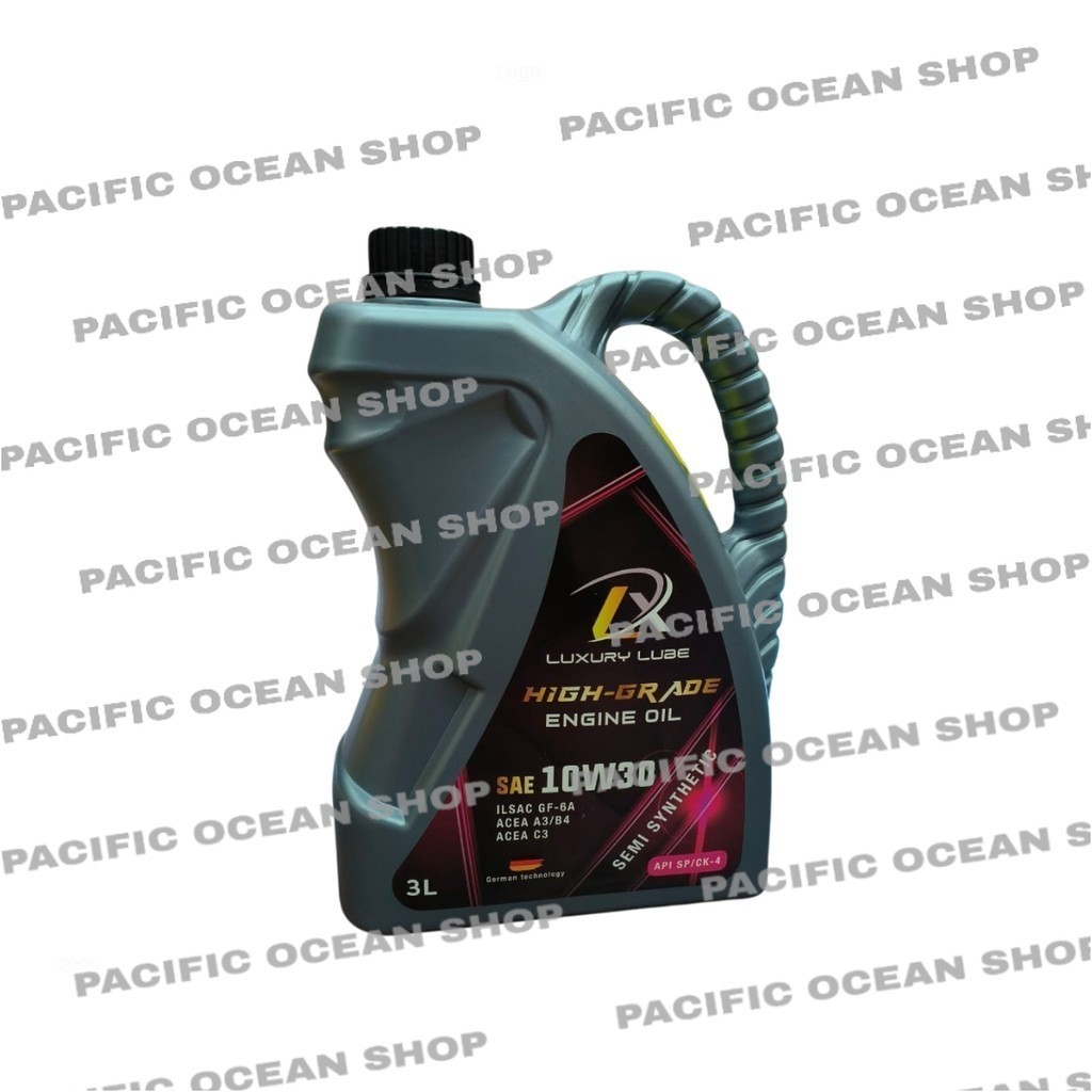 LUXURY LUBE SEMI SAE 10W30 3L ENGINE OIL PREMIUM MINERAL PERODUA KANCIL ...