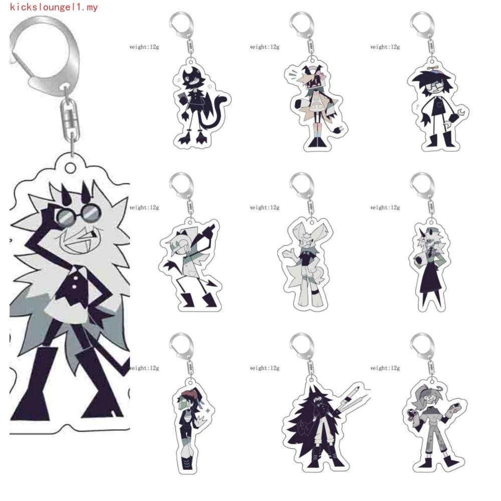 KICKSLOUNGEL Miss Circle Acrylic Keyring, Claire Acrylic Fundamental ...