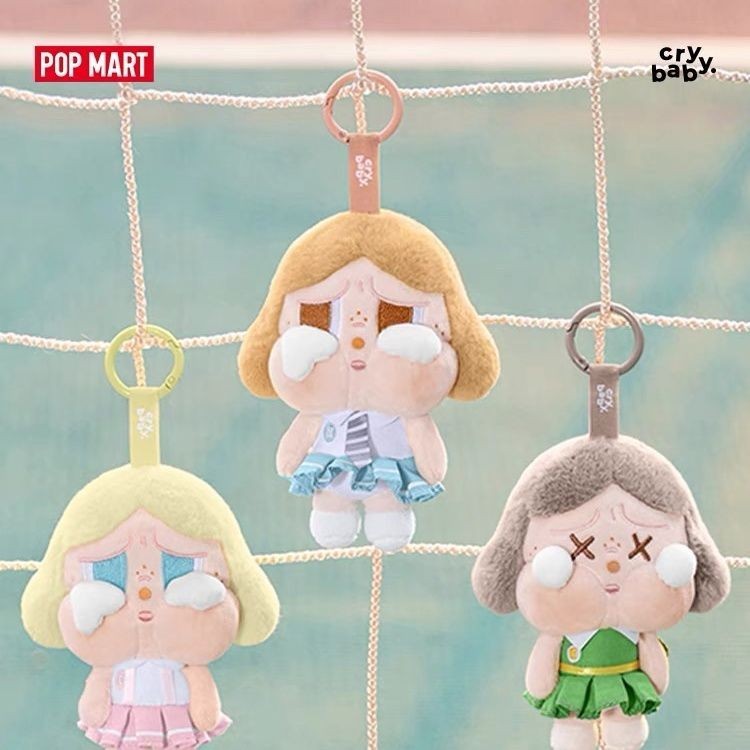 POPMART Crying Baby CRYBABY Sunset Song Series Plush Pendant Mystery ...
