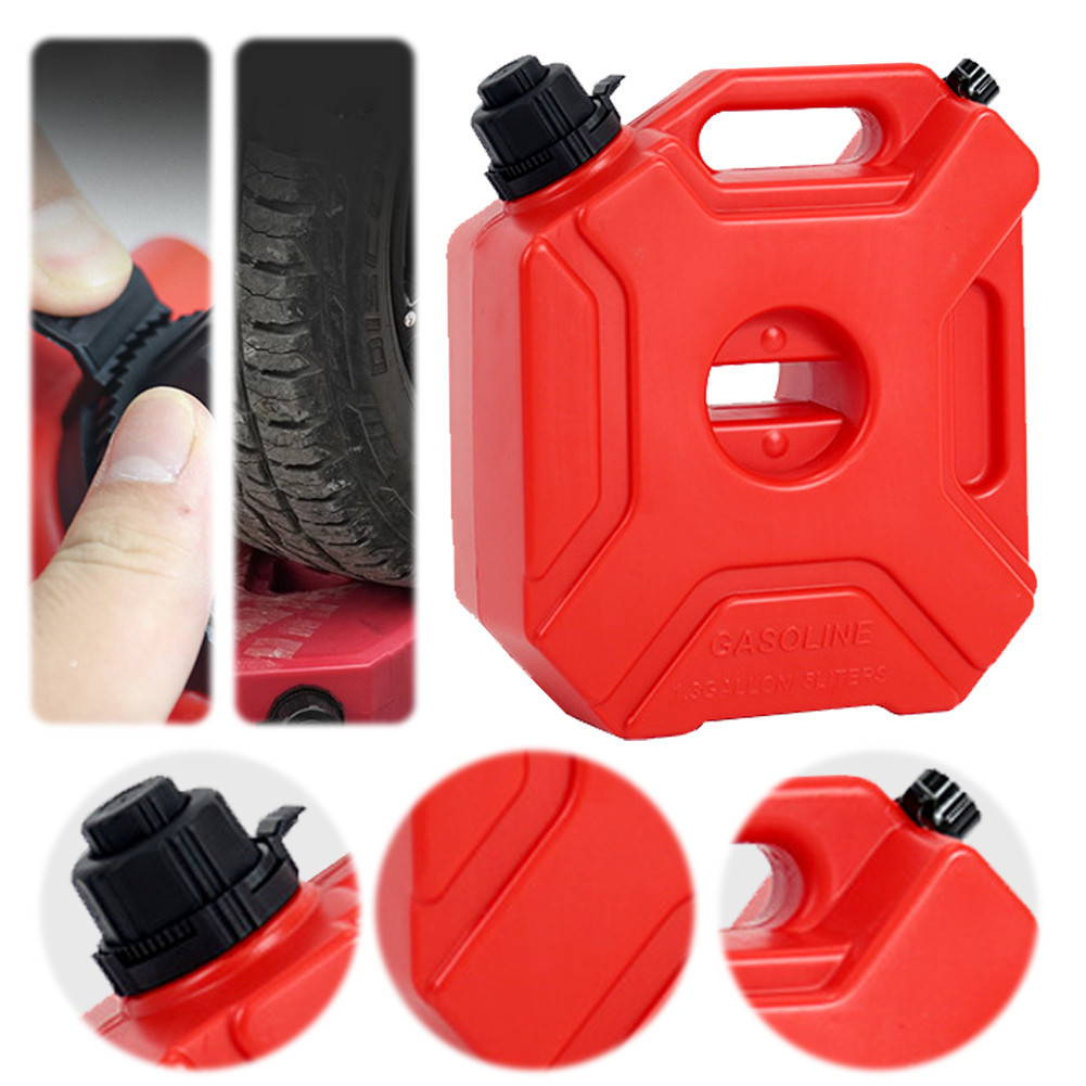 AIGONI™ 5L Fuel Tank Anti-Static Car Jerry Can Gas Fuel Container ...