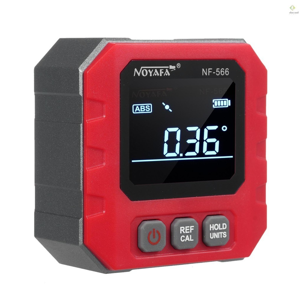 4*90° Portable Digital Inclinometer Backlight Digital Protractor Slope ...