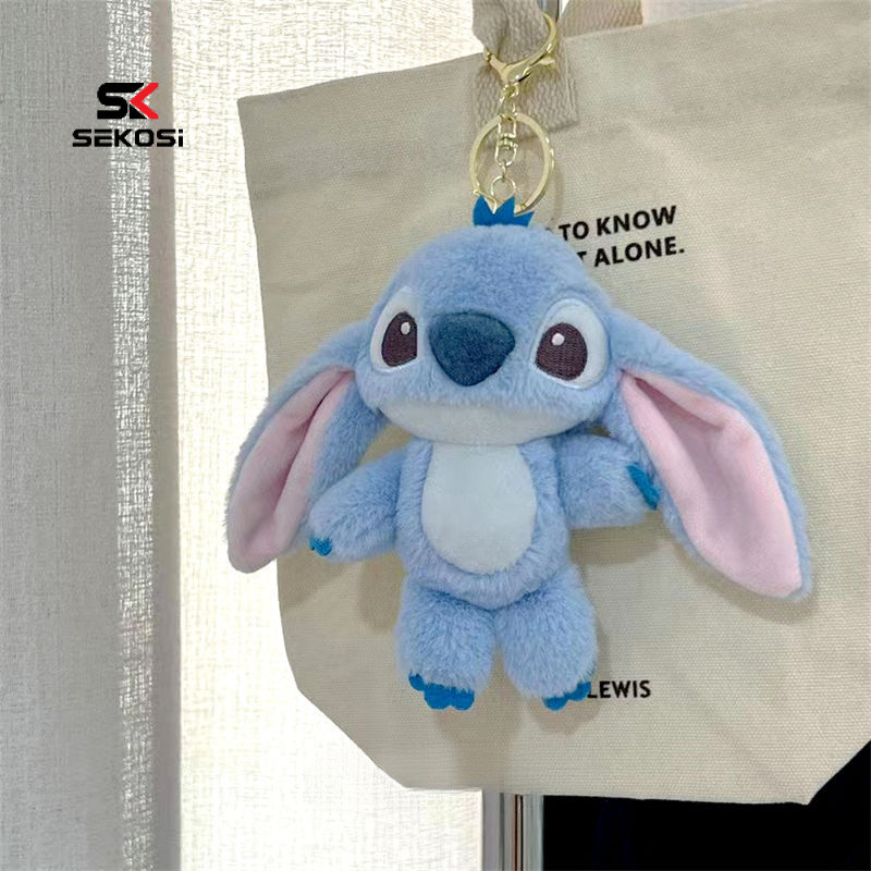 Sk Stitch Key Ring Cute Plush Stitch Pendant Plush Doll Stitch Doll Bag ...