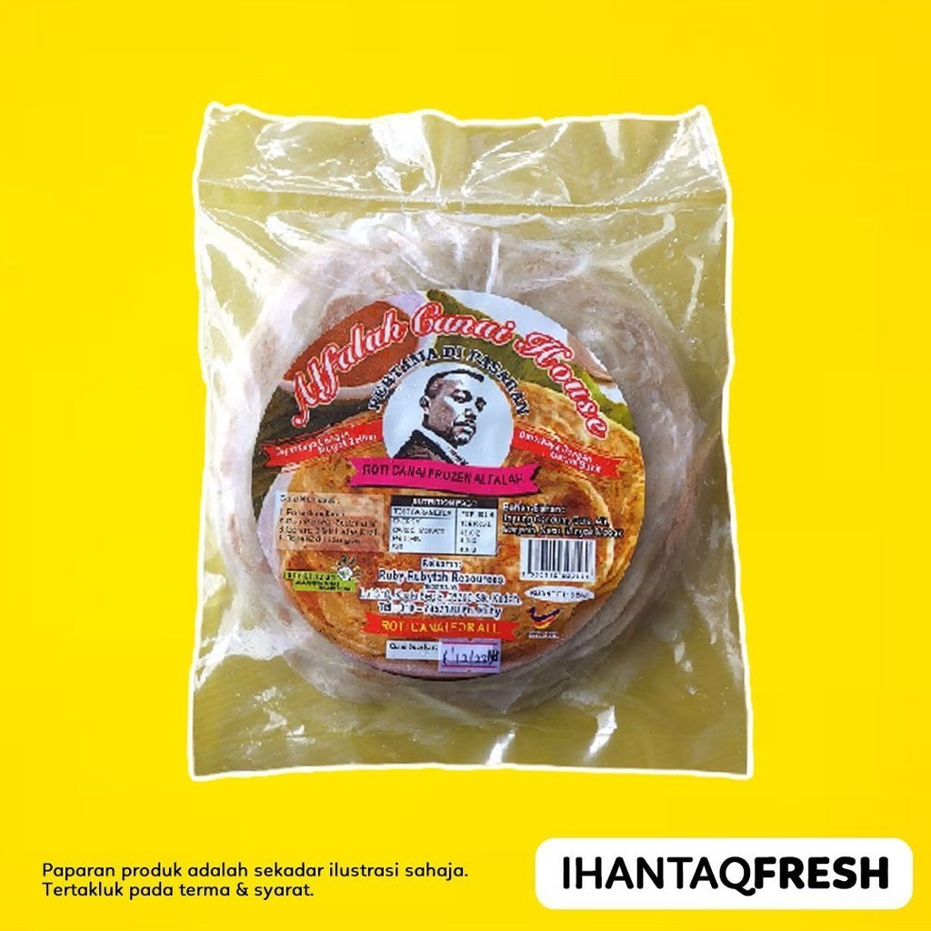 Roti Canai Frozen Alfalah (5 Biji) | Shopee Malaysia
