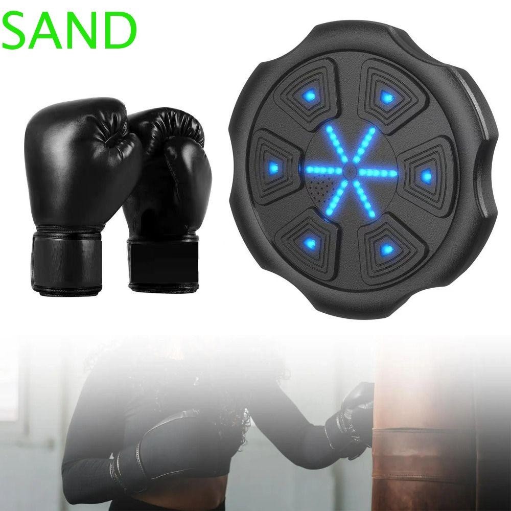 SAND Wall-mounted Boxing Mat, Easy To Use LED Lighted Smart Music ...