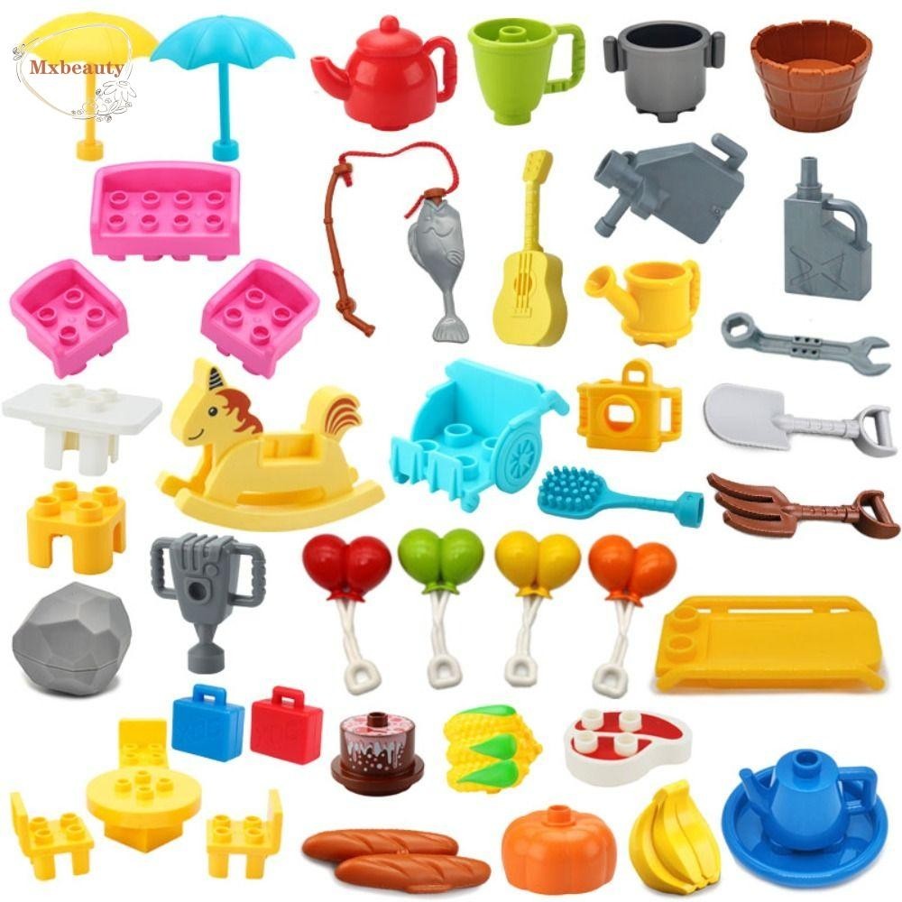 MXBEAUTY Big Building Blocks Accessories, Assemble Building Blocks ...