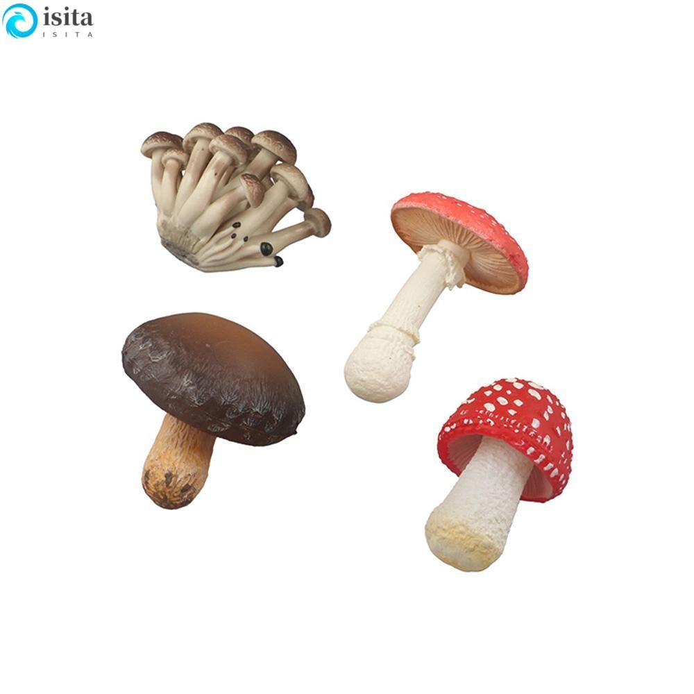 ISITA Fungus Figurines, Vegetable Model Matsutake Oyste Simulation ...