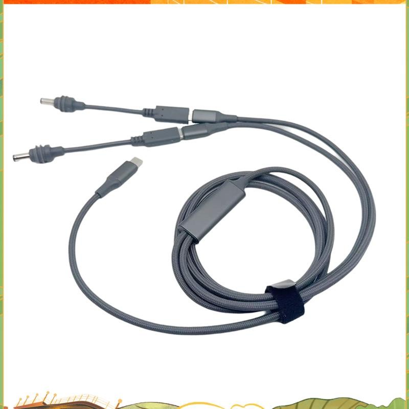 New Fast Charging Power Cable for Mini Dual USB-C PD100W 2-in-1 Simultaneous Fast Charging Cable ...