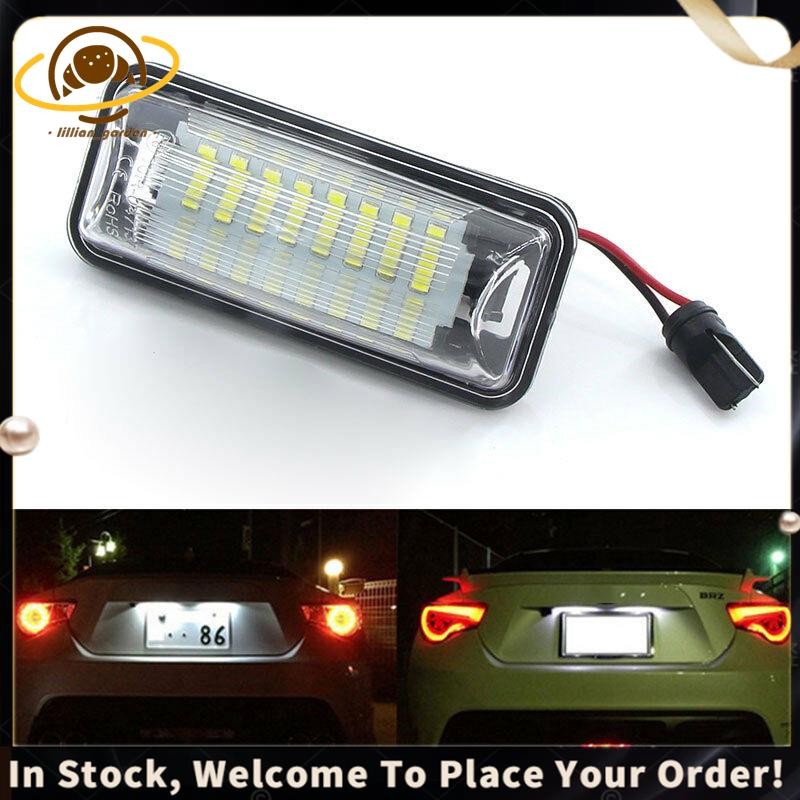 2X LED Number License Plate Light for Toyota FT-86 GT86 Subaru BRZ WRX ...