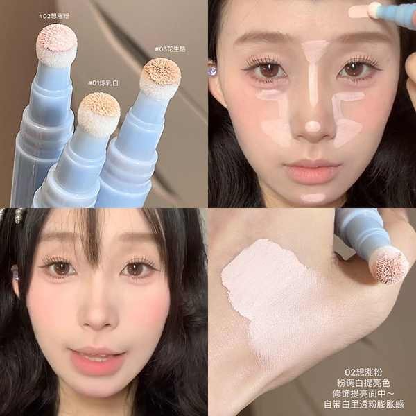 concealer full coverage concealer Paste Lotion Concealer Pen Facial ...