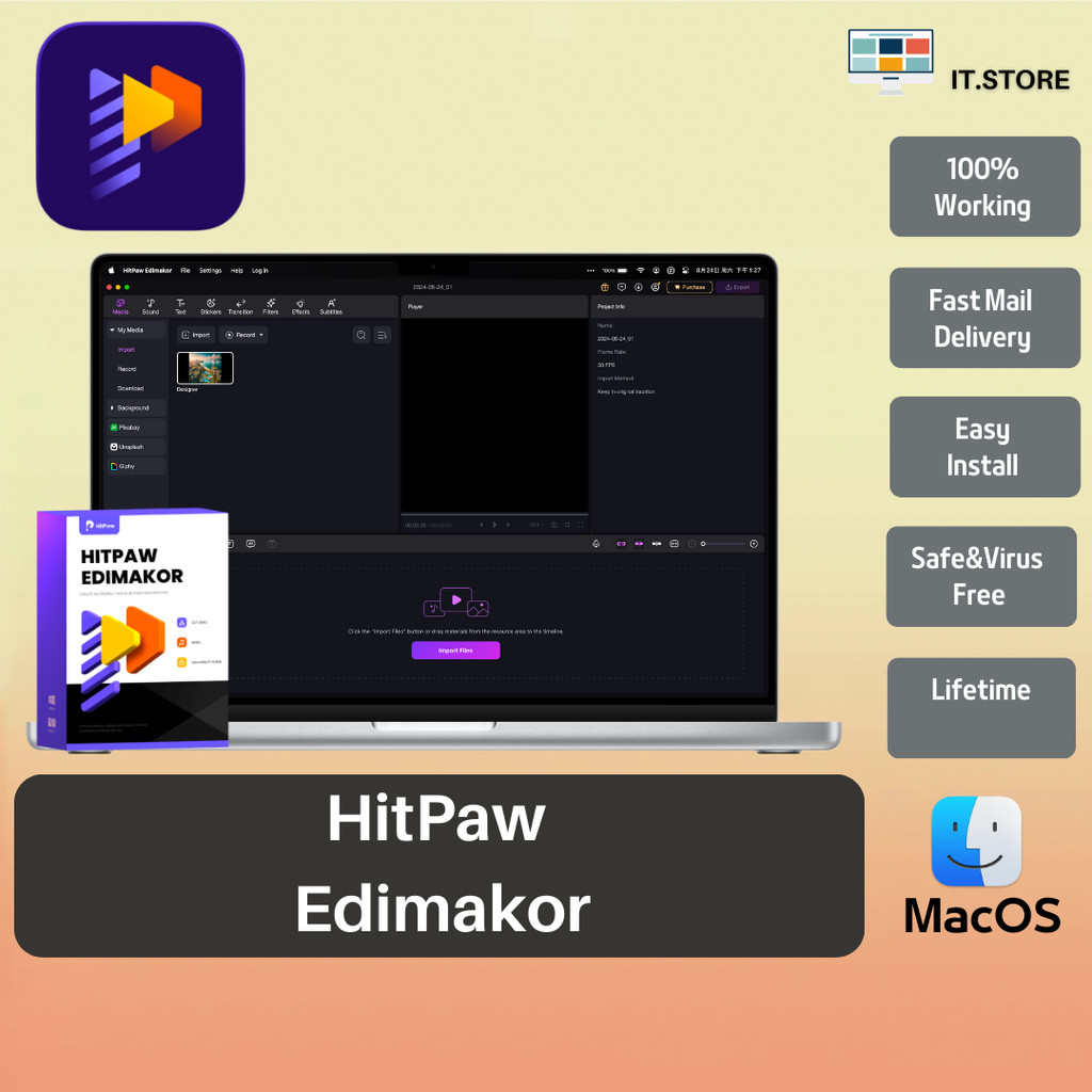 HitPaw Edimakor MacOS Innovative multimedia editor that simplifies ...