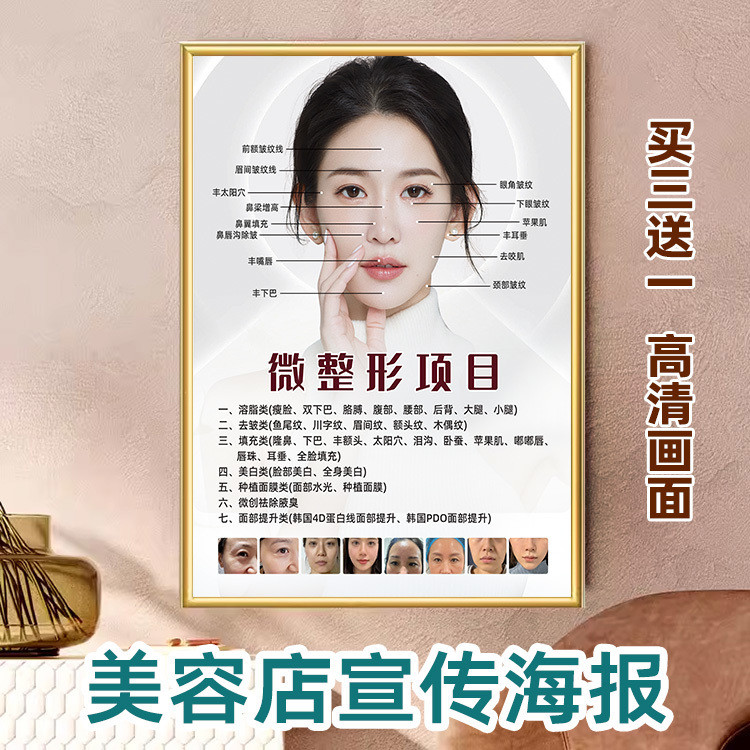 Micro Plastic Project Introduction Beauty Salon Promotional Poster ...