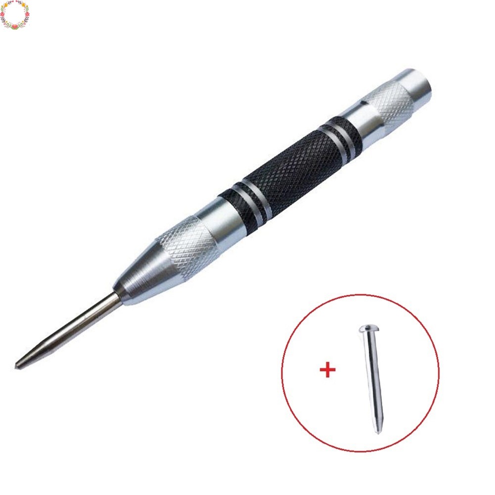 [HME] Automatic Center Pin Spring Loaded Mark Center Punch Tool With ...