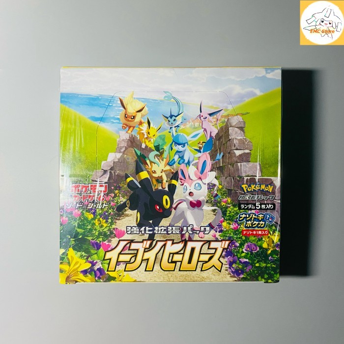 Pokemon TCG Japan - Eevee Heroes Booster Box | Shopee Malaysia