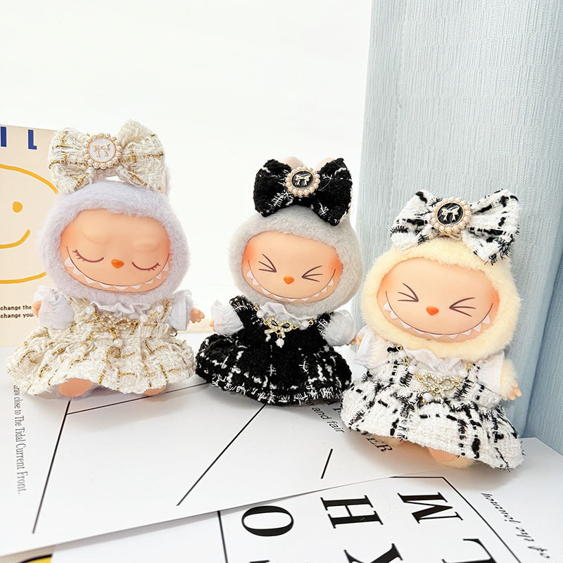 【FYG】 [Clothes only] For 17 cm keychain Labubu clothes pendant Labubu ...