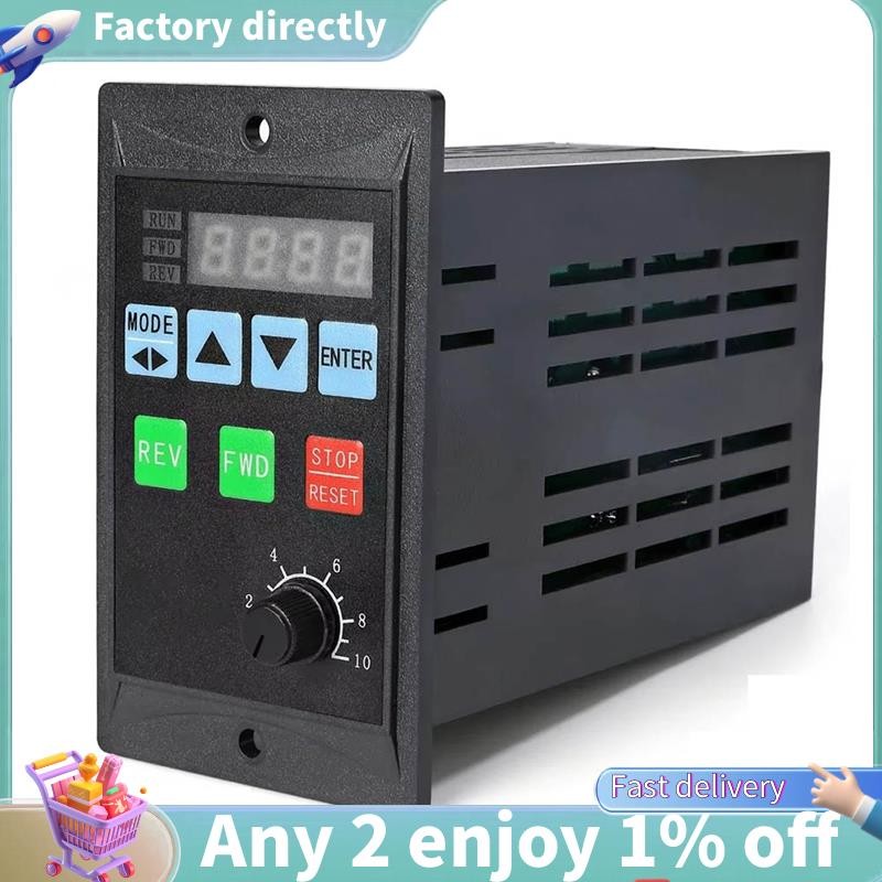 Frequency Converter 750W VFD Single Phase 220V Input 3 Phase 220V Output RS485 Inverter for Ac 3 ...