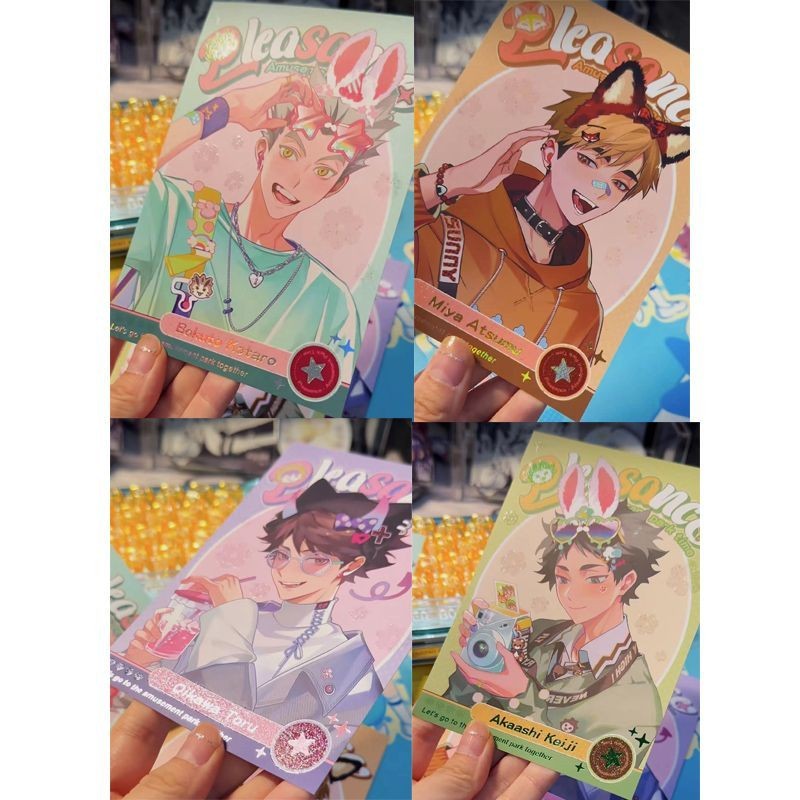 [Bota Shop] Haikyuu!! Anime Postcard Photocard Toru Kotaro Bokuto ...