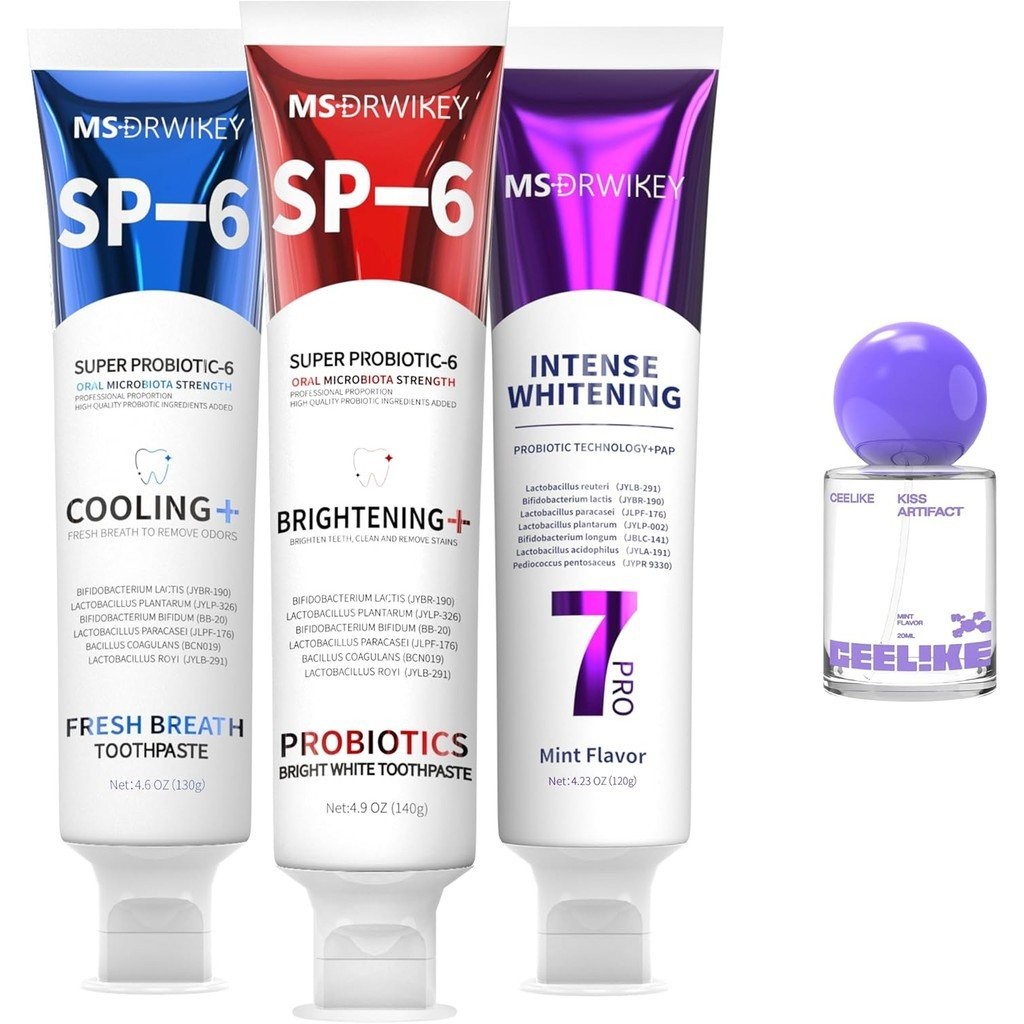 Set Ubat Gigi Pemutih & Nafas Segar MDRWIKEY – Pemutihan SP-6 dengan 6 ...