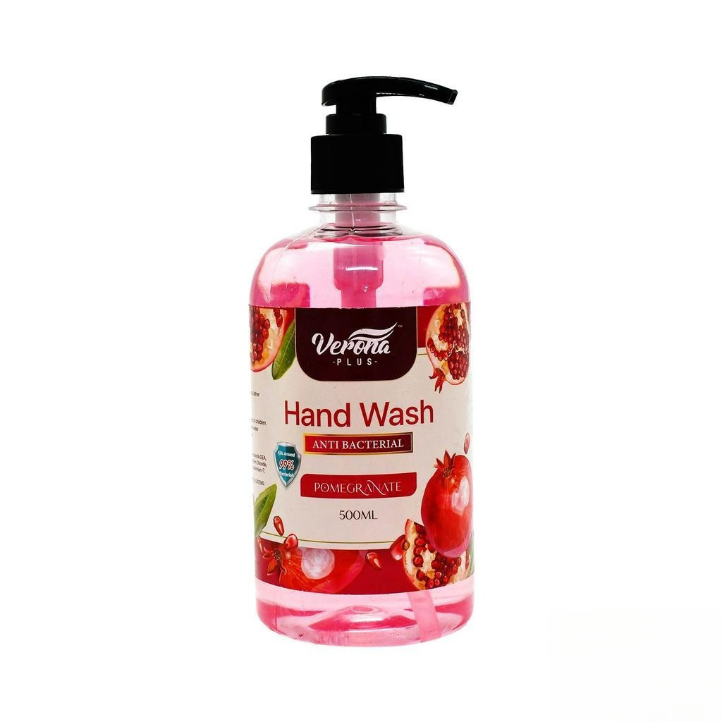 Verona Plus Antibacterial Handwash with Pomegranate Fragrance 500ML ...