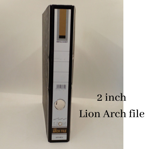 Lion Lever Arch File 2 Inch / 60mm File Folder Brilliant Gold lion file ...