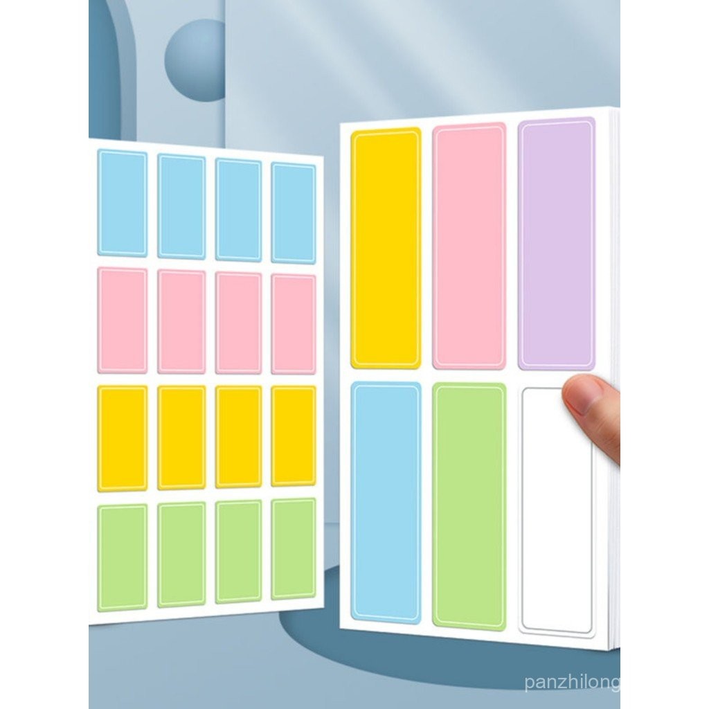 Hot⚡⚡ Self-adhesive Label Sticker Classification Color Label Sticker ...