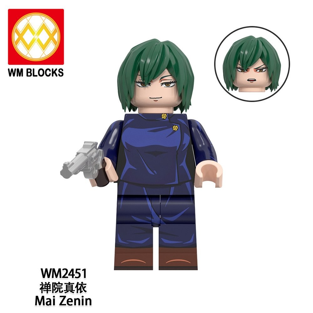 New Product Building Blocks Anime Series Spell Fighting Back Two-Sided ...