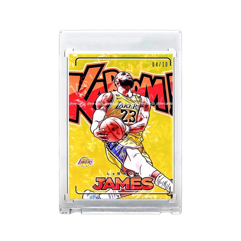 James kaboom Signature Star Card Gold 10 Edition Unofficial NBA ...