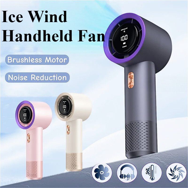 kipas tangan Portable Handheld Fan High Speed Bladeless Fan kipas mini ...