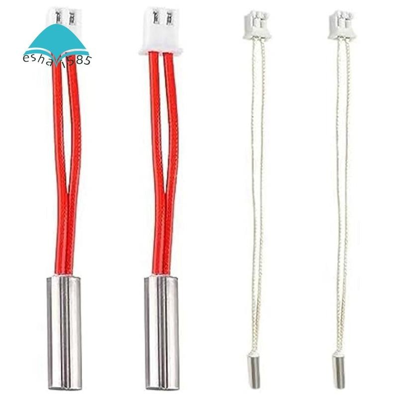 4 Piece Heater Cartridge High Temperature Sensor Heating Tube 24V 50W ...
