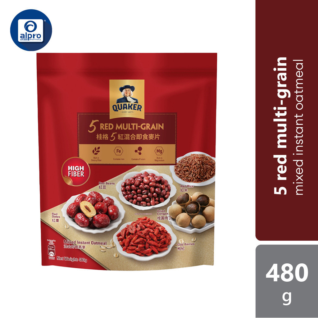 Quaker Five Red Multigrain 480g | Shopee Malaysia