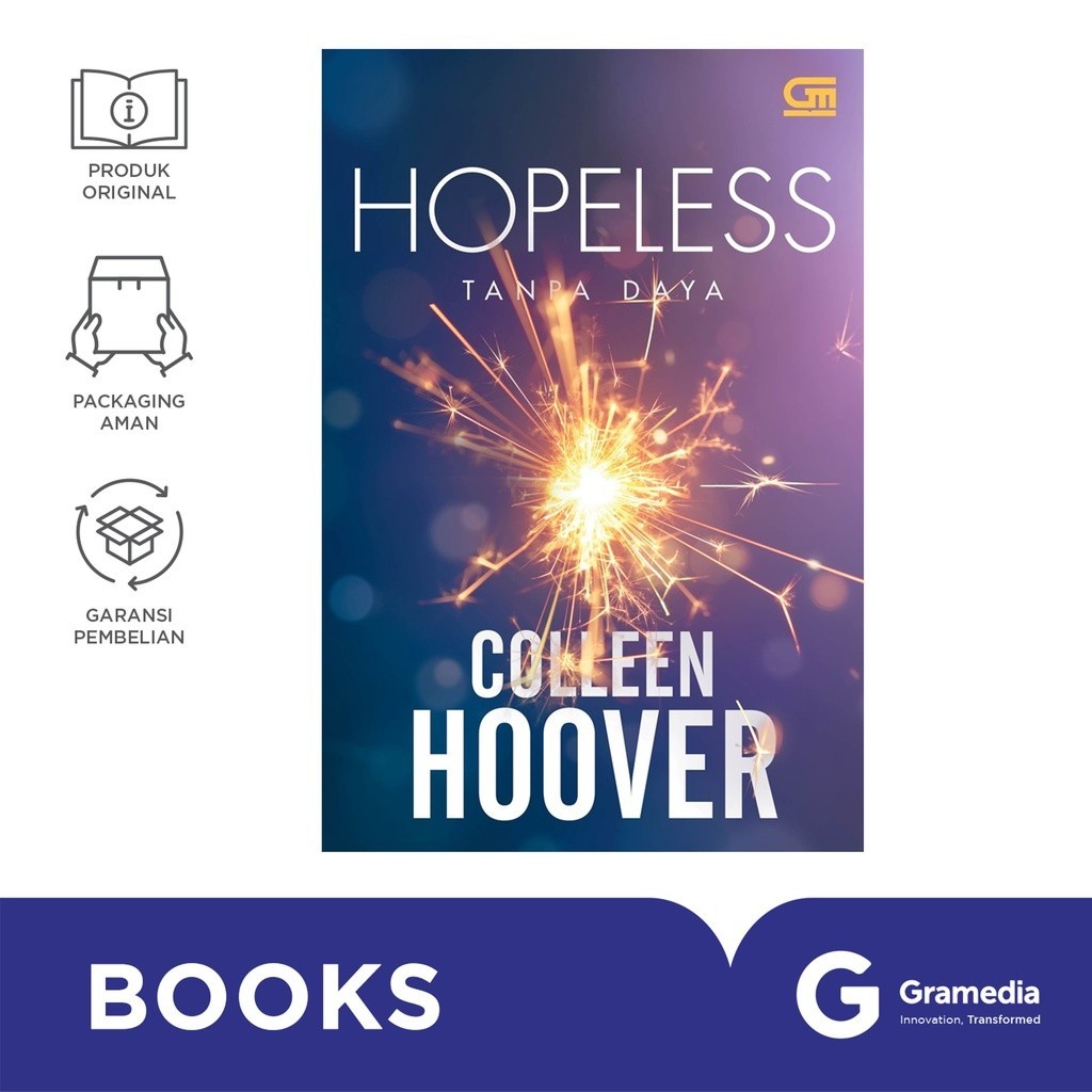Hopeless (No Power) CU 2024 (Colleen Hoover) | Shopee Malaysia