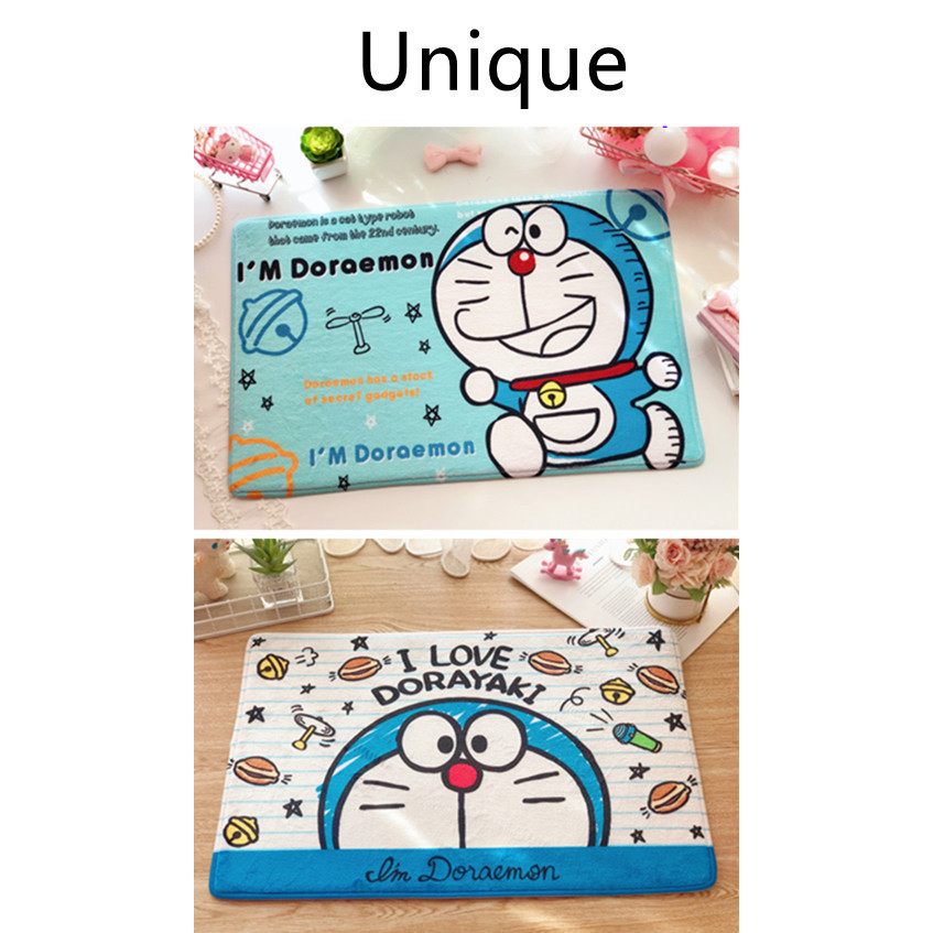 [READY STOCK] Doraemon Floor Mat Doraemon Carpet Bathroom Door Anti ...