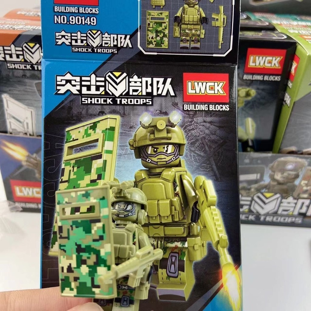 Toy Pack Soldier Boy Military Special Forces Black 2024 Full Set ...