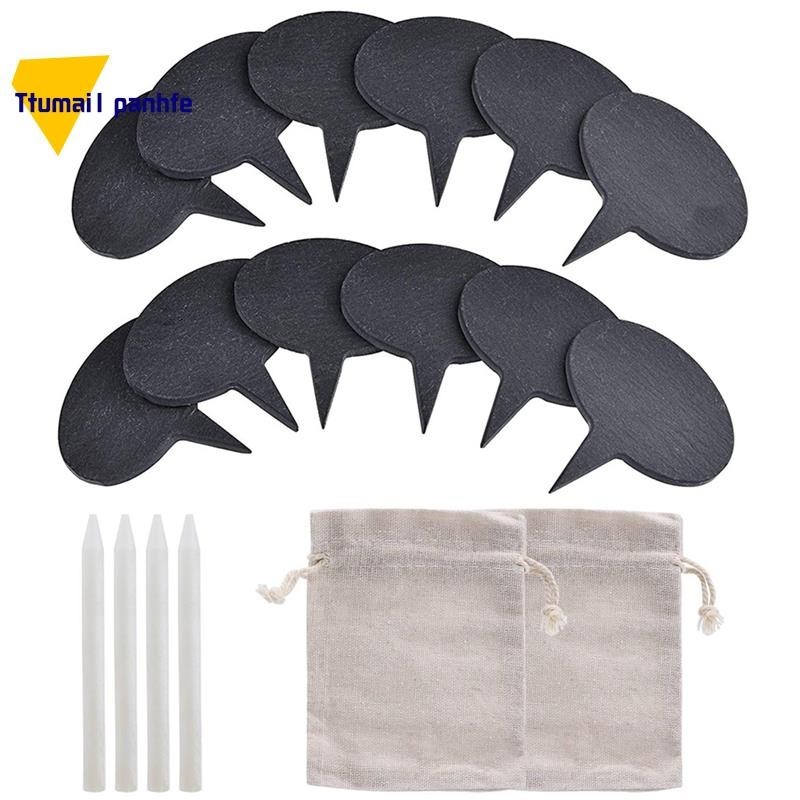 Cheese Markers for Charcuterie Board, Set Of 18PCS Slate Cheese Labels ...