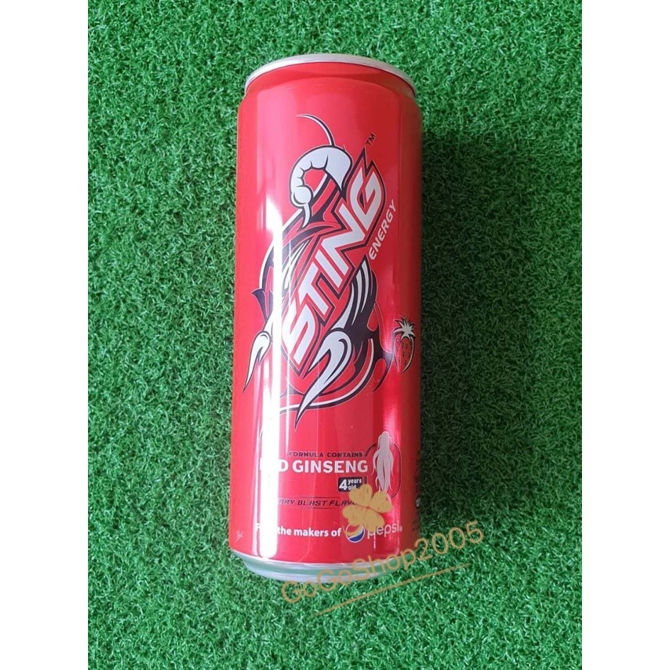 【Vietnam】1 Can Sting Energy Drink Strawberry Flavor / Nuoc tang luc ...