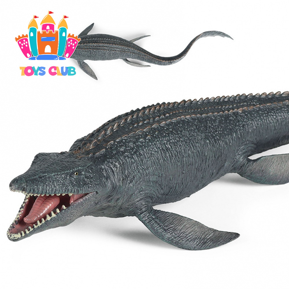 MOSASAURUS TOY REALISTIC FIGURES LIFELIKE MOSASAURUS JURASSIC DINOSAURS ...