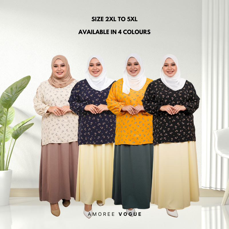 4954 Amoree Plus Size 2XL~5XL Plus Size Women Clothing Viral Suri ...