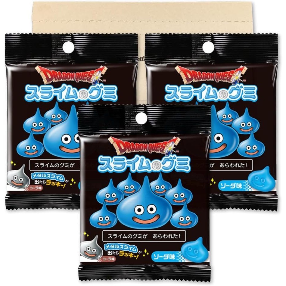 Square Enix Slime gummy 40g × 3 bag set PSJBOX Dorakue Slime Gummy ...
