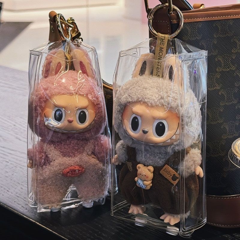 PVC Transparent Doll Bag Labubu Transparent Display Bag (doll Not ...