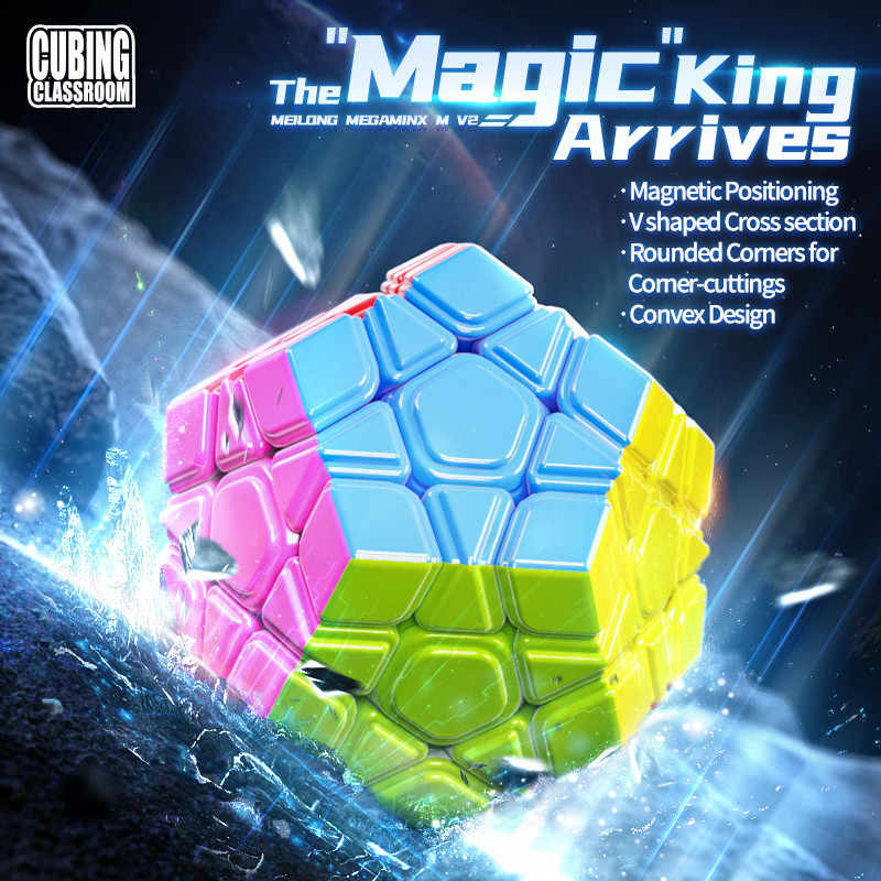[Picube]Moyu Meilong Megaminx Magnetic Cube Meilong Megaminx M V2 3x3 ...