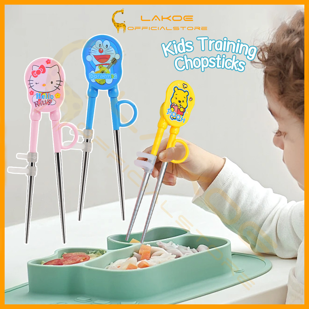 LAKOE Kids Chopstick Cartoon Training Chopsticks Children Learning ...