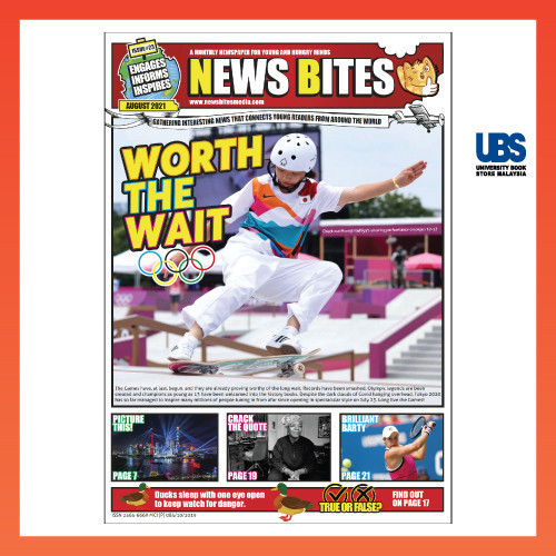 News Bites 23: Worth The Wait (Newspaper for Kids & Teens) | Shopee ...