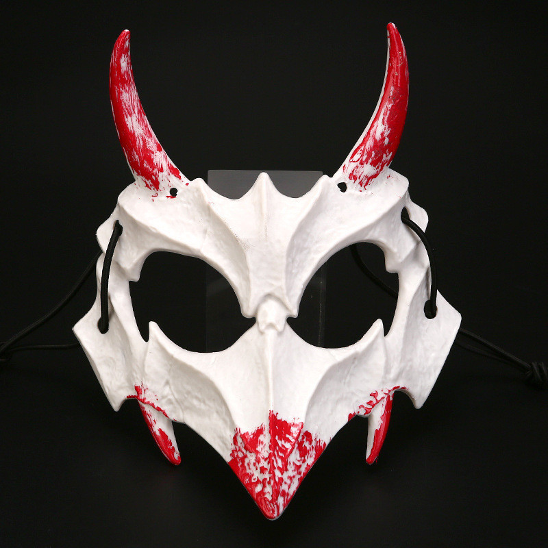[New Arrival] Halloween Animal Skull Mask Half Face Scary Masks ...