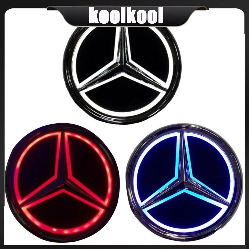Kool 5D LED Car Tail Logo Red Light Badge Emblem Light for Car Bumper ...