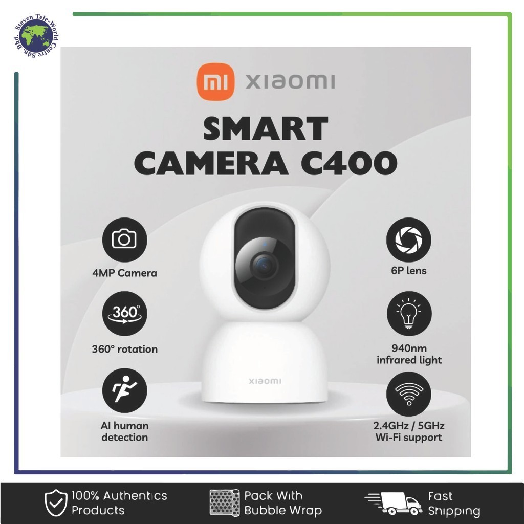 Xiaomi Smart Camera C400 | Shopee Malaysia