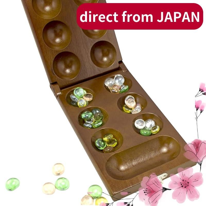 【Ship directly from Japan】Zakya Mancala Kalaha Owari Board Game Table ...